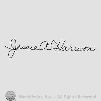 Mark with Handwriting signature Jessie A Harrison | #125791