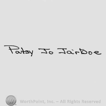 Mark with Handwriting Patsy Joe Fairboe | #125886