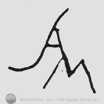 Mark with Monogram of letters JAM | #126241