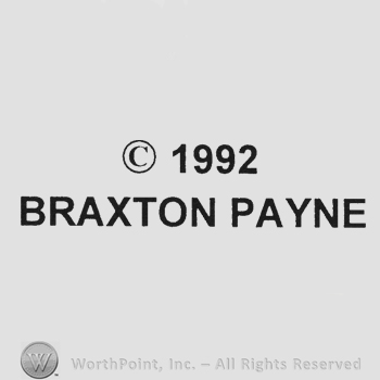 Mark with The text "1992 BRAXTON PAYNE". | #126326