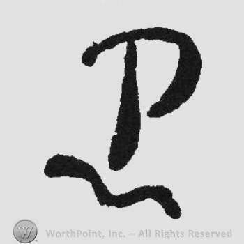 Mark with Capital letter P underlined | #126331