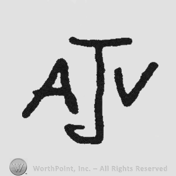 Mark with Initials AJV | #126540