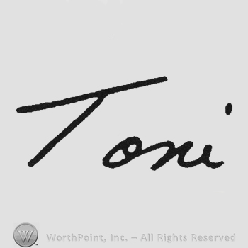 Mark with Handwriting Toni | #126554