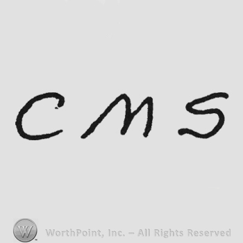 Mark with Handwriting initials CMS | #126600