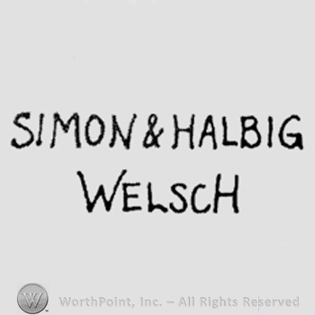 Mark with Simon & Halbig written above, Welsch | #126939