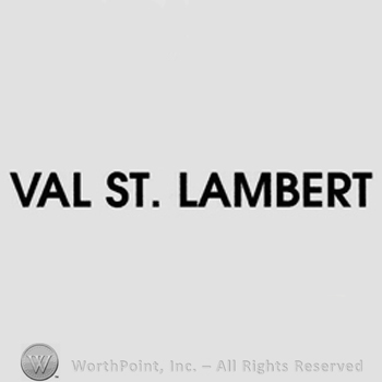 Mark with The text "VAL ST. LAMBERT". | #126984