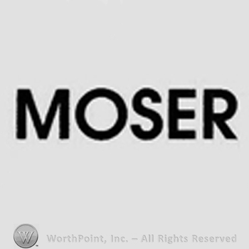 Mark with THE WORD "MOSER". | #126987