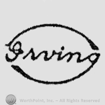 Mark with The text "Irving" and an oval. | #127088