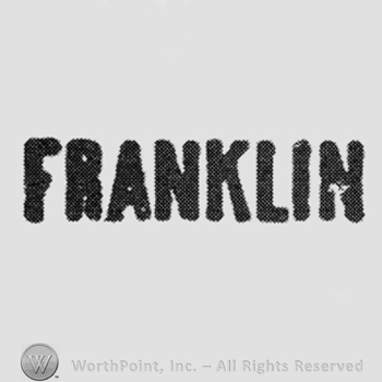 Mark with The word "Franklin". | #127294