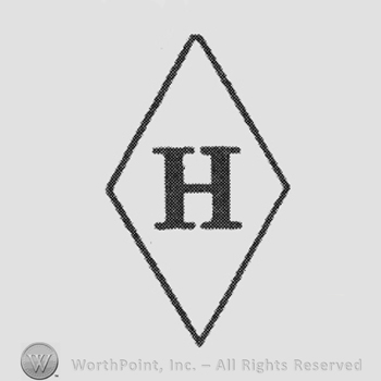Mark with The letter “H” and a diamond. | #127316