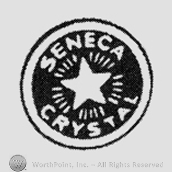 Mark with The text "SENECA CRYSTAL", a star and a | #127431