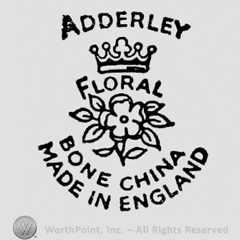 Mark with Writing Adderley above crown above | #127510