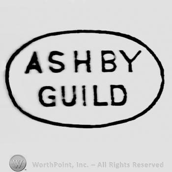 Mark with The text "ASHBY GUILD" and an oval | #128360