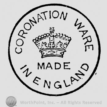 Mark with Crown in the center, Made in England | #128437