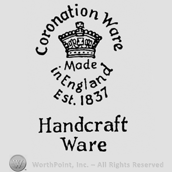 Mark with Coronation Ware curved written above | #128438