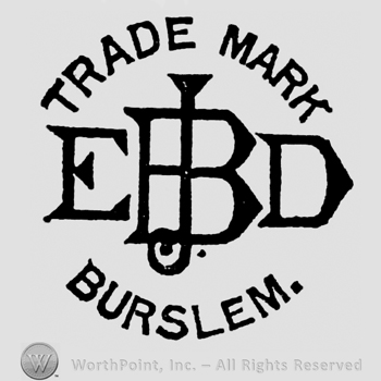 Mark with Trade Mark curved written above, EBJD | #128512