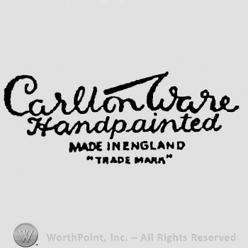 Mark with The text "Carlton Ware MADE IN ENGLAND | #128691