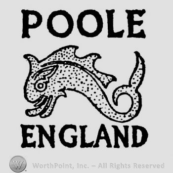 Mark with The text "POOLE ENGLAND" and a dolphin. | #128698