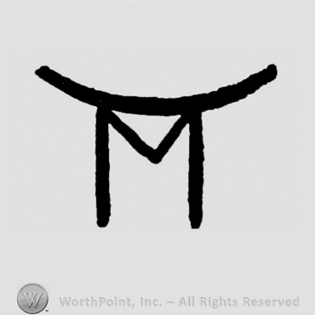 Mark with The letter "M" and a line. | #128710