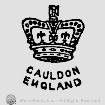 Mark with A crown and the text "CAULDON ENGLAND". | #128724