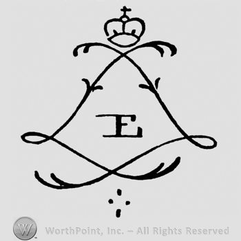 Mark with A crown and the letter "E". | #128988
