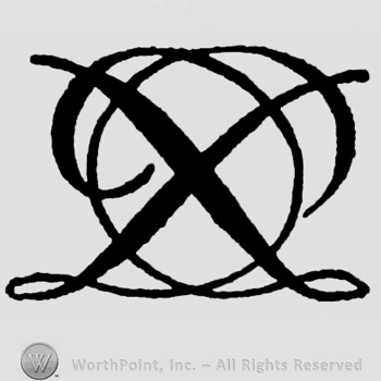 Mark with Stylish letters formed from two | #129087