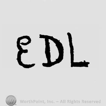 Mark with Crude writing: E D L | #129143