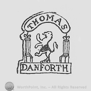 Mark with The text "THOMAS DANFORTH", a lion, and | #129841