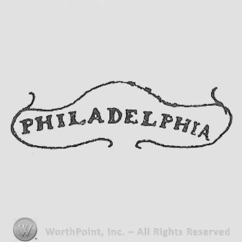 Mark with PHILADELPHIA written. | #129966