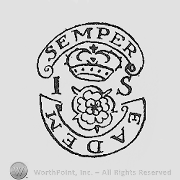 Mark with Crowned rose; SEMPER EADEM written and | #129994