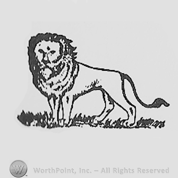 Mark with A lion. | #130453