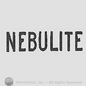 Mark with The word "NEBULITE". | #130471