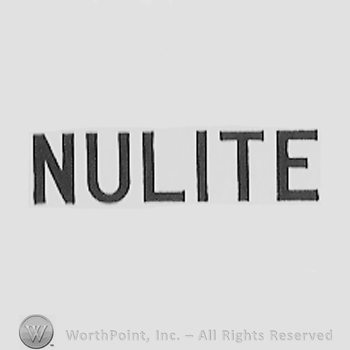Mark with The word "NULITE". | #130513