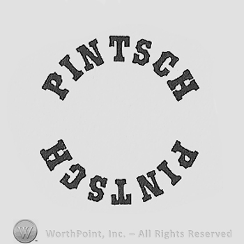 Mark with The word "PINTSCH". | #130524
