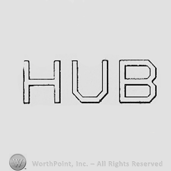 Mark with The word "HUB". | #130551