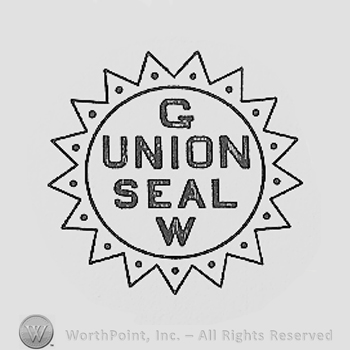 Mark with An serrated circle and the text "G | #130592