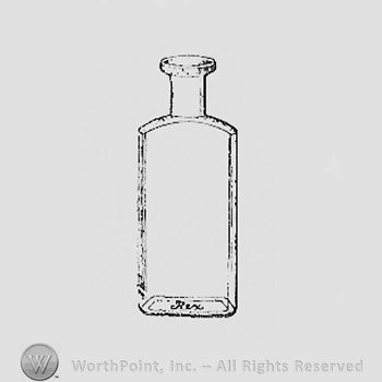 Mark with A bottle and the word "REX". | #130597