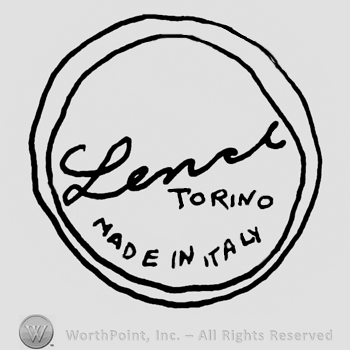 Mark with Lenci handwritten with lowercase | #131602