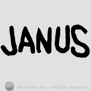 Mark with Janus written with uppercase letters | #131650