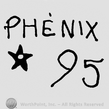 Mark with Phenix written with uppercase letters | #131763