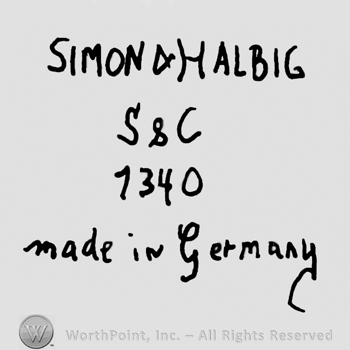 Mark with Simon & Halbig written with uppercase | #132068