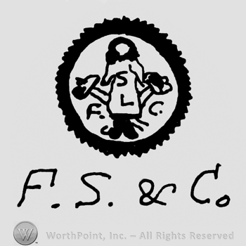 Mark with Stylized standing puppet, uppercase SL | #132071