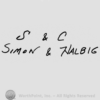 Mark with Uppercase S&C over Simon & Halbig | #132086