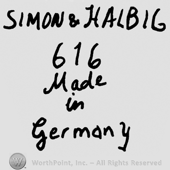 Mark with Simon & Halbig written with uppercase | #132227