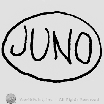 Mark with Juno written with uppercase letters | #132317