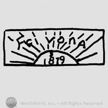 Mark with FCI Vona written with uppercase letters | #132440