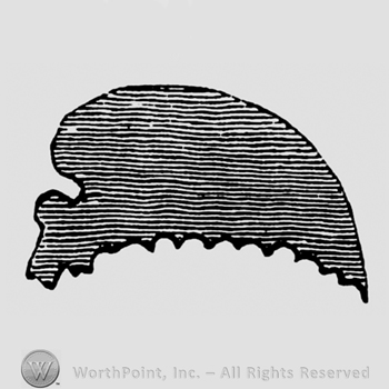 Mark with Symbol of a wing or an unfinished | #134930