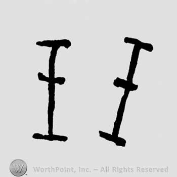 Mark with Symbol II written | #134957