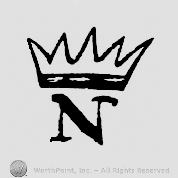 Mark with Image of a crown above letter N. | #135100