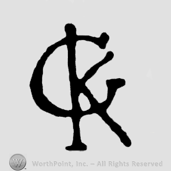 Mark with Letters CK joined in monogram | #135648